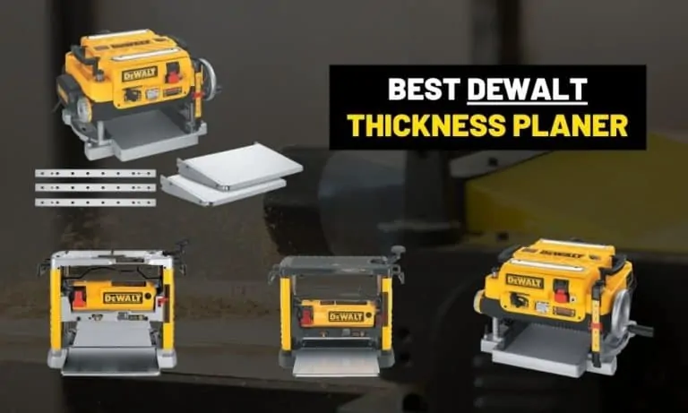 4 Different Dewalt Thickness Planers Available In (2025)